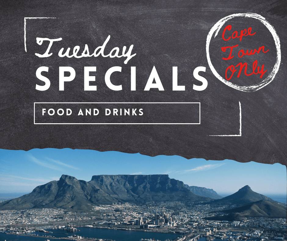 Tuesday Specials Cape Town: Best Restaurant Specials (UPDATED JULY 2025 ...