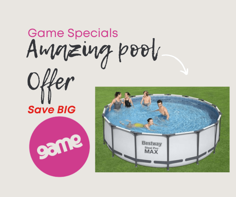 Great Pool Special at Game! Valid till 28.10.2024 - South Africa Specials