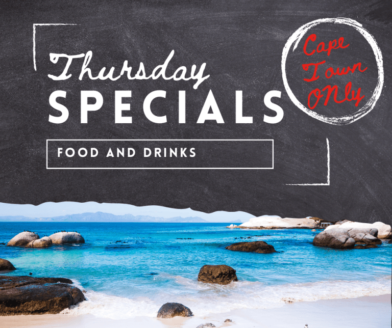Thursday Specials Cape Town: Restaurant Edition!