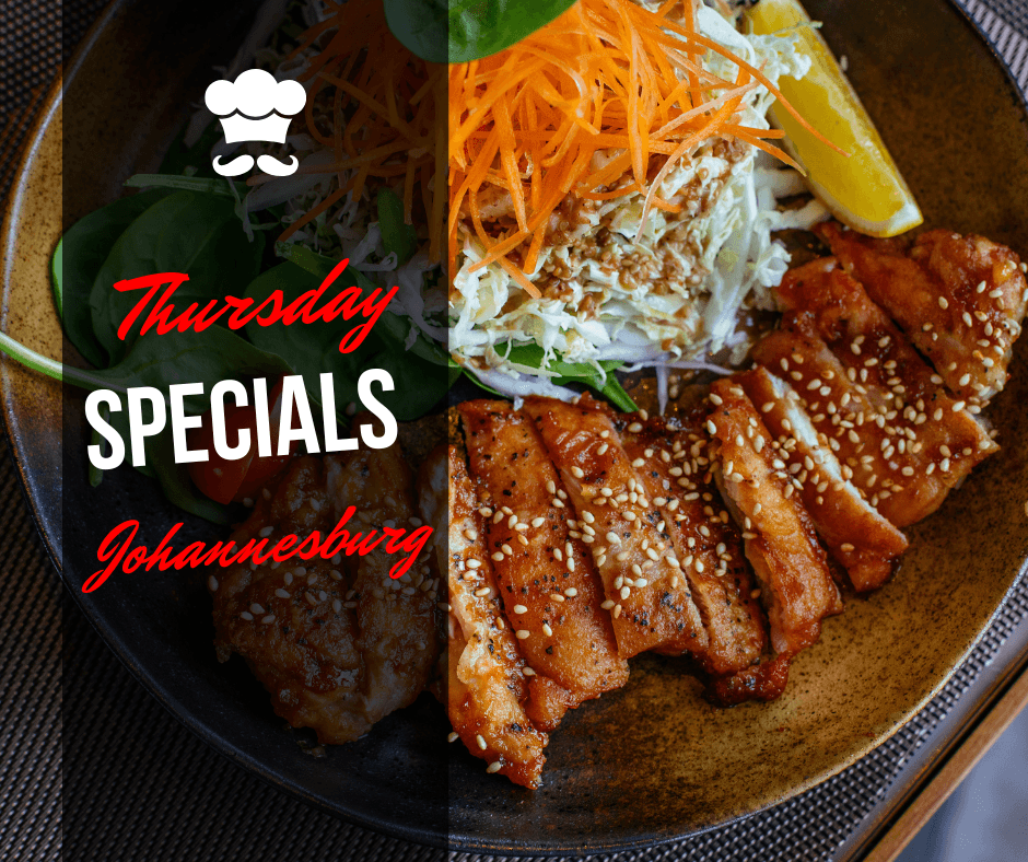 Thursday Specials Johannesburg: 30+ Amazing Restaurant Deals! [Updated ...